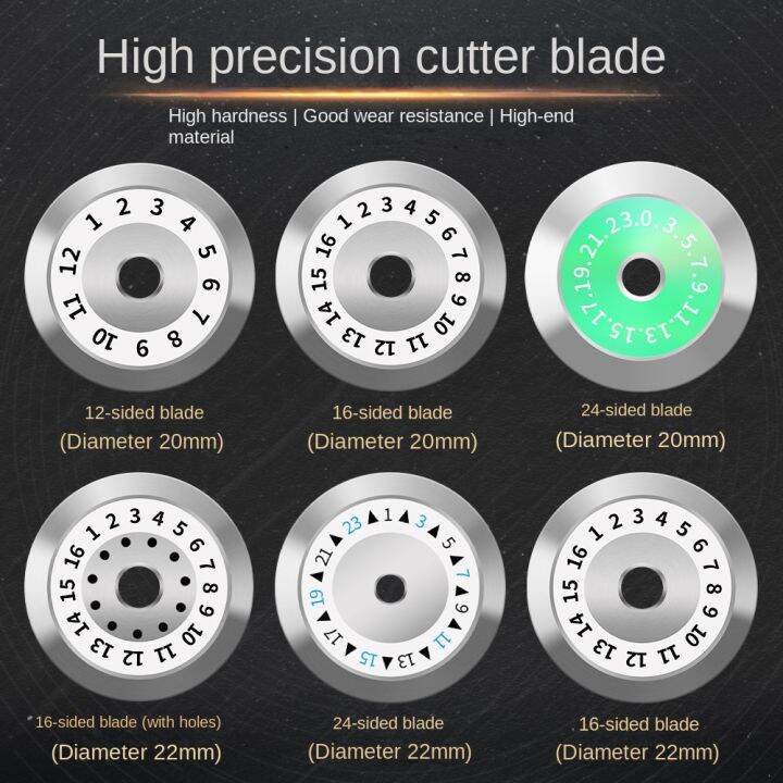 Fiber cutting knife blade 20mm22mm replacement blade 12/16/24 side ...