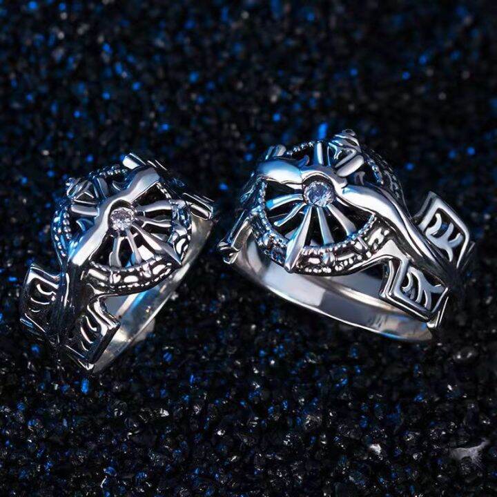 แหวนปรับขนาดได้ Final Fantasy XV FF15สำหรับผู้ชายผู้หญิง Noctis Lucis Caelum เครื่องประดับคอสเพล ...