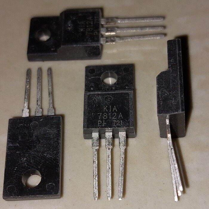 KIA7812A KIA 7812A PI KIA7812API IC Regulator 12V To-220f Positive ...