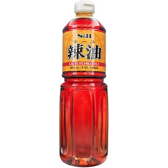 S&B S & B Rayu La-yu Japanese CHili Oil 979mL | Lazada PH