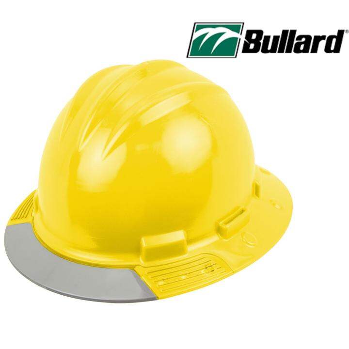 Bullard Hat Head Protection Safety Helmet, Above View, Gray Visor | Lazada