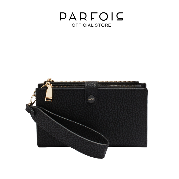 Women's Compact Wallet with Phone Compartment and Wrist Strap by ...