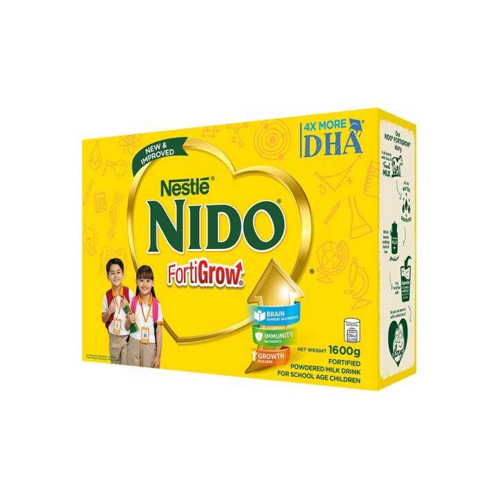 Nido Fortigrow Fortified Powdered Milk Drink 1.6kg | Lazada PH