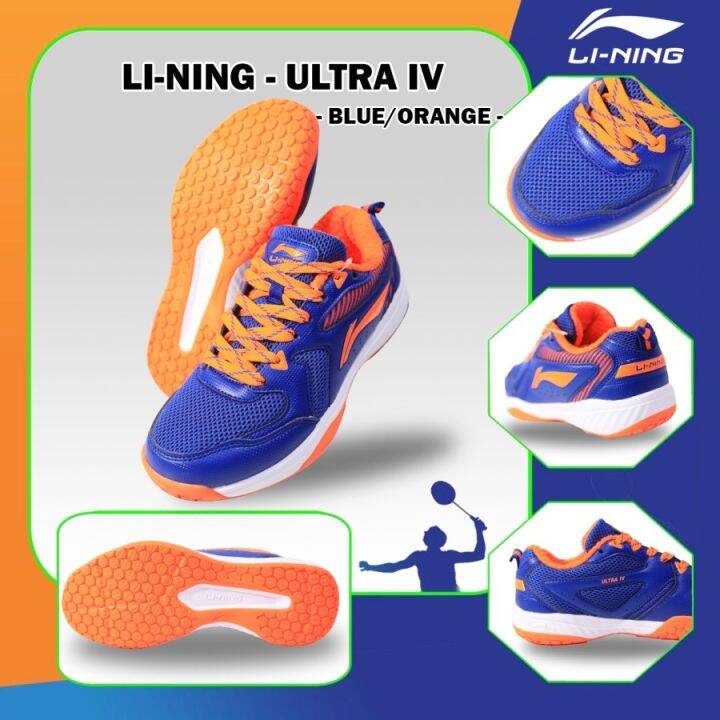 LINING ULTRA IV / ULTRA IV KIDS SEPATU BADMINTON ORIGINAL | Lazada ...
