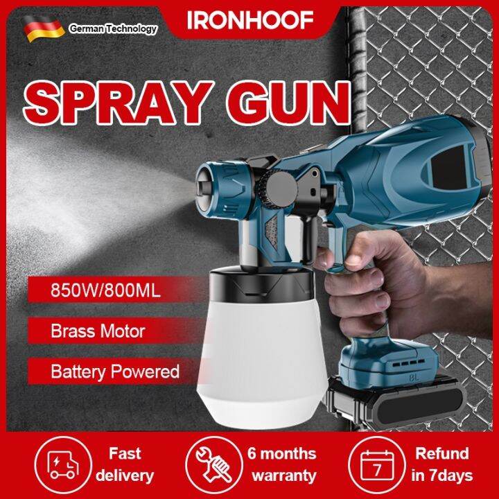 MEONOV 800ML Electric Spray Gun 850W Paint Mesin Cat Semprot Elektrik ...