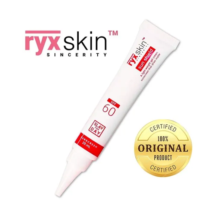 Ryx Skin sincerity Sunshield Sunscreen SPF60 / Invisible SunshieldAfd ...