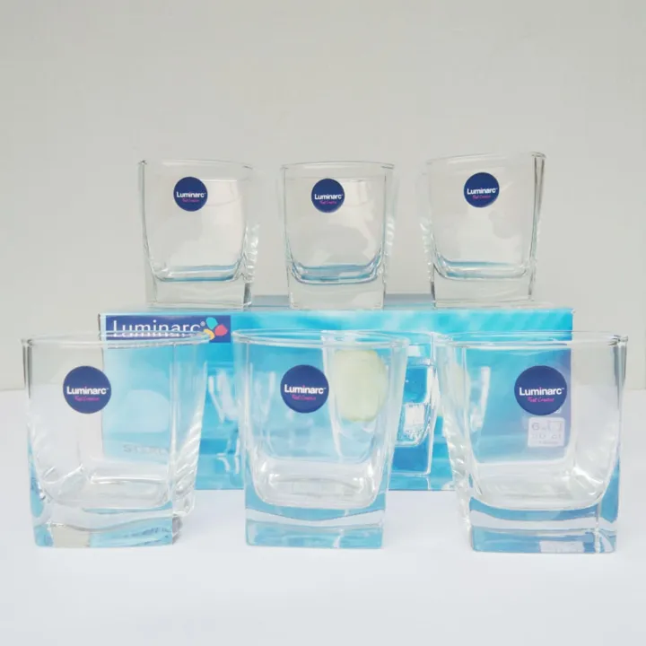 Gelas Luminarc tumbler sterling DOF 30cl set 6 Pcs | Lazada Indonesia