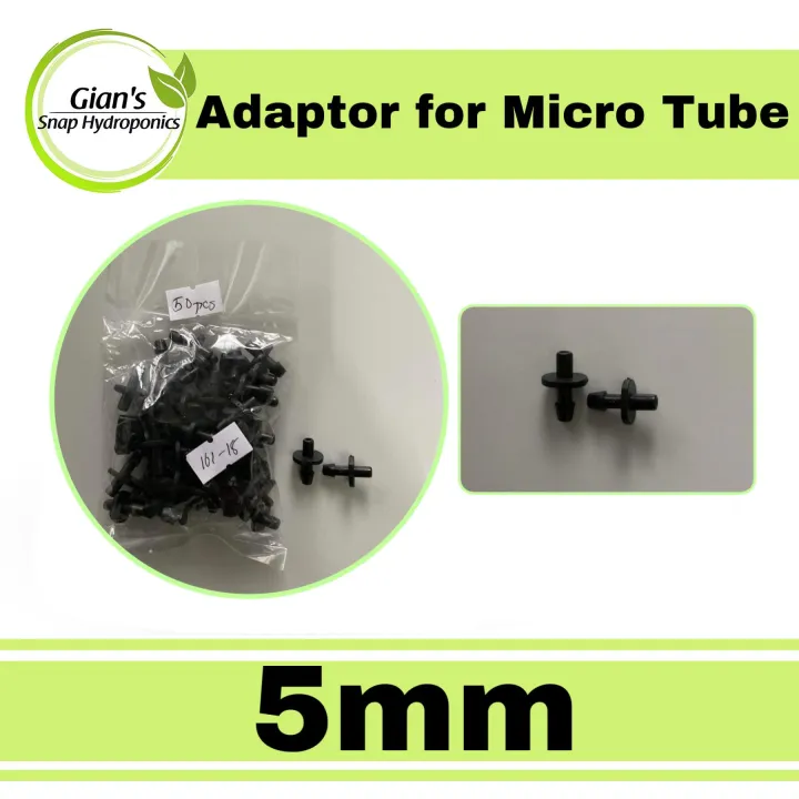 Single Barb Adaptor for 5mm microtube (5pcs per order) | Lazada PH