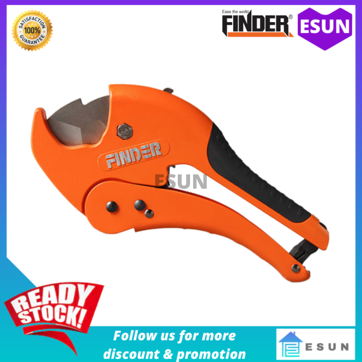 Finder PVC and Polyethylene Pipe Cutter Fast Cut Water Pipe Scissors ...