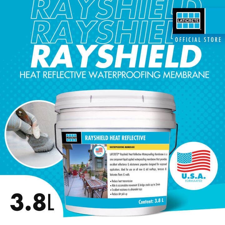 LATICRETE® Rayshield Heat Reflective Waterproofing Membrane | Lazada PH