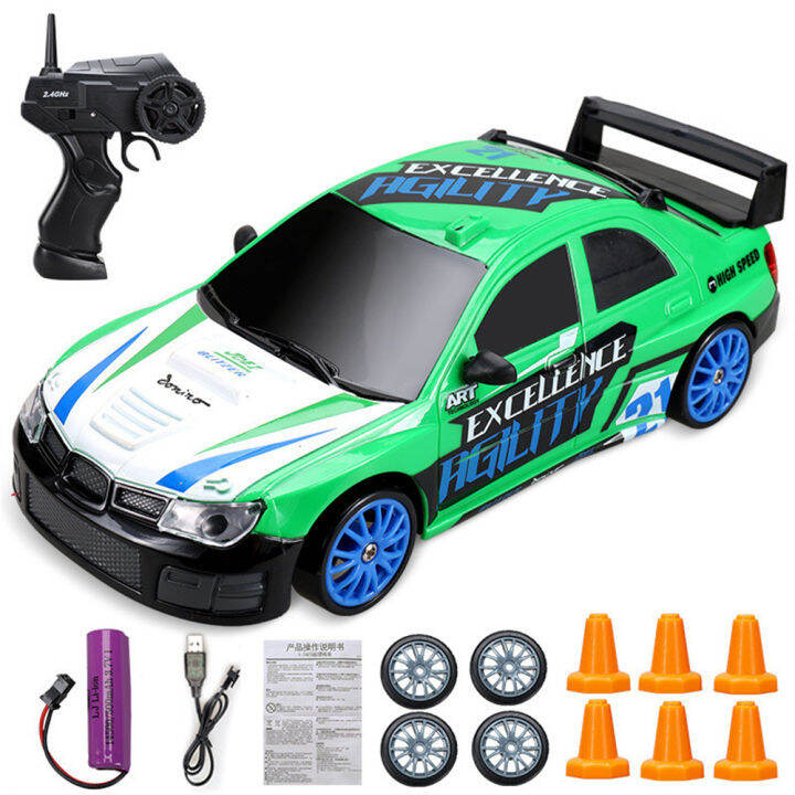 RC Car SC24A RTR 1/24 2.4G 4WD Drift HB Toys LED Light On-Road Vehicles ...