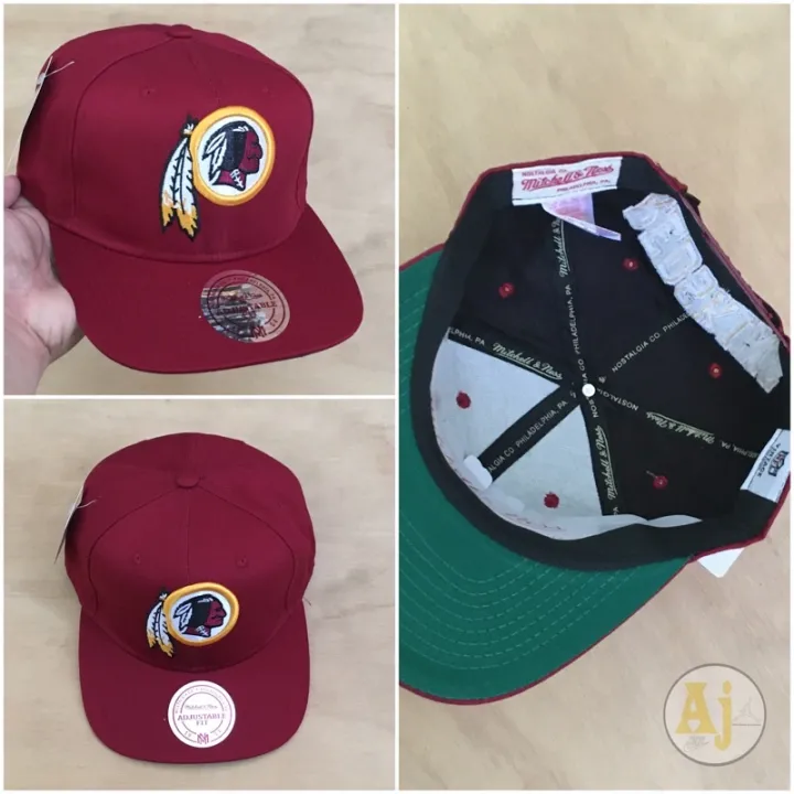NFL washington redskins snapback cap mitchell and ness hardwood classic ...