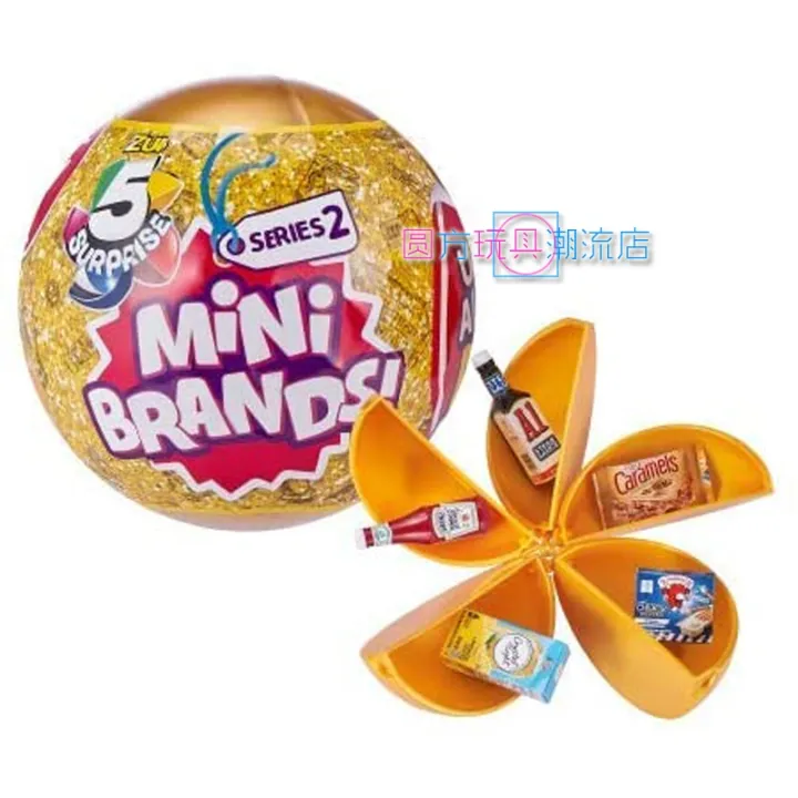 Toy Mini Brand Five Surprise Brands 2nd Generation Zuru 5 Genuine ...
