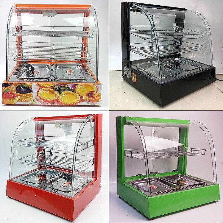 Incubator display cabinet fried food egg tart commercial small heating ...