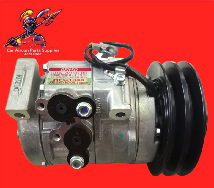 Isuzu Crosswind Sportivo 10s15c Denso car aircon compressor | Lazada PH