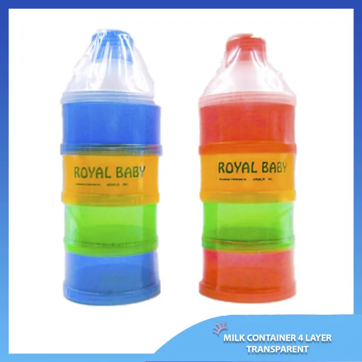 Royal Baby Milk Container 4 Layer Transparent | Lazada PH