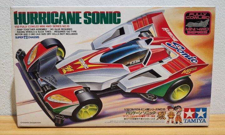 19415 Tamiya Mini 4WD Hurricane Sonic (Super TZ Chassis) (Made in JP ...