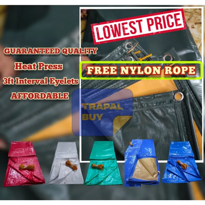 6ft x 6ft MAYAMA TOLDA LONA TARPAULIN TRAPAL COVER WITH INNER FIBER ...