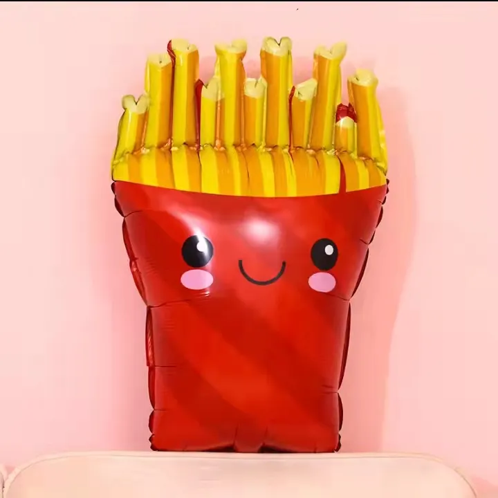 27 inches INS style gourmet theme chips fries happy birthday party ...