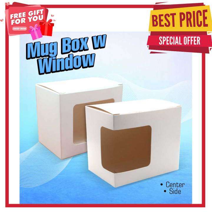Cuyi Mug Box Full And Window Side Or Center 50 Pcs | Lazada PH