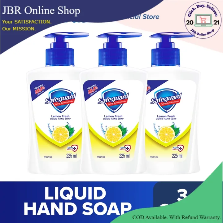 Safeguard Lemon Fresh Liquid Hand Soap 225ml Trio Lazada Ph