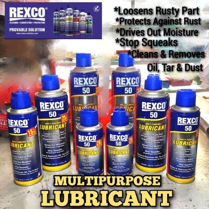 REXCO MULTIPURPOSE LUBRICANT 120ml/220ml/350ml/500ml | Lazada PH