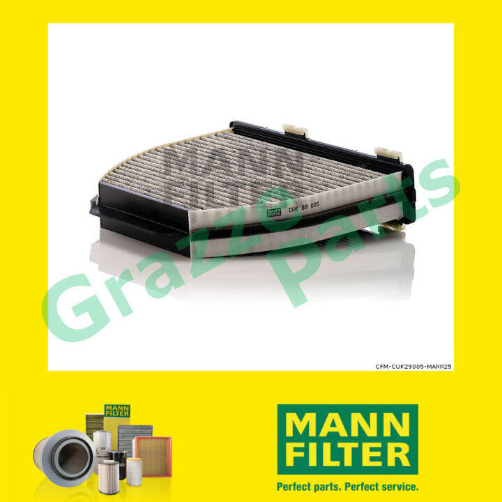 100% Mann Cabin Air Aircon Filter CUK29005 CUK 29 005 for Mercedes-Benz ...