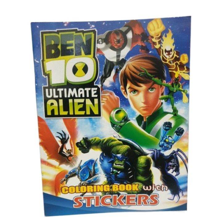 Ben 10 Ultimate Alien Coloring Pages