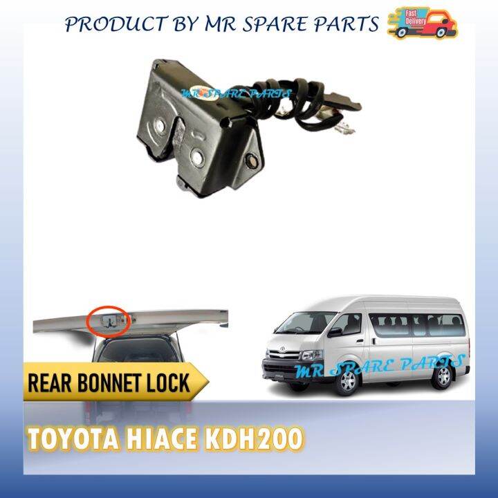 TOYOTA HIACE KDH200 REAR BONNET LOCK | Lazada