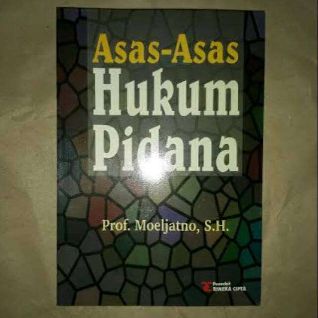 Asas asas hukum pidana moeljatno | Lazada Indonesia