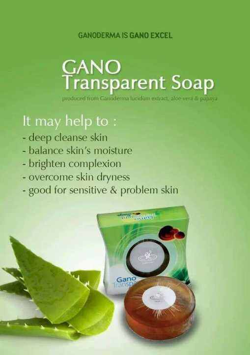 GANO TRANSPARENT (FACIAL) SOAP (all skin types) 1 BAR | Lazada PH