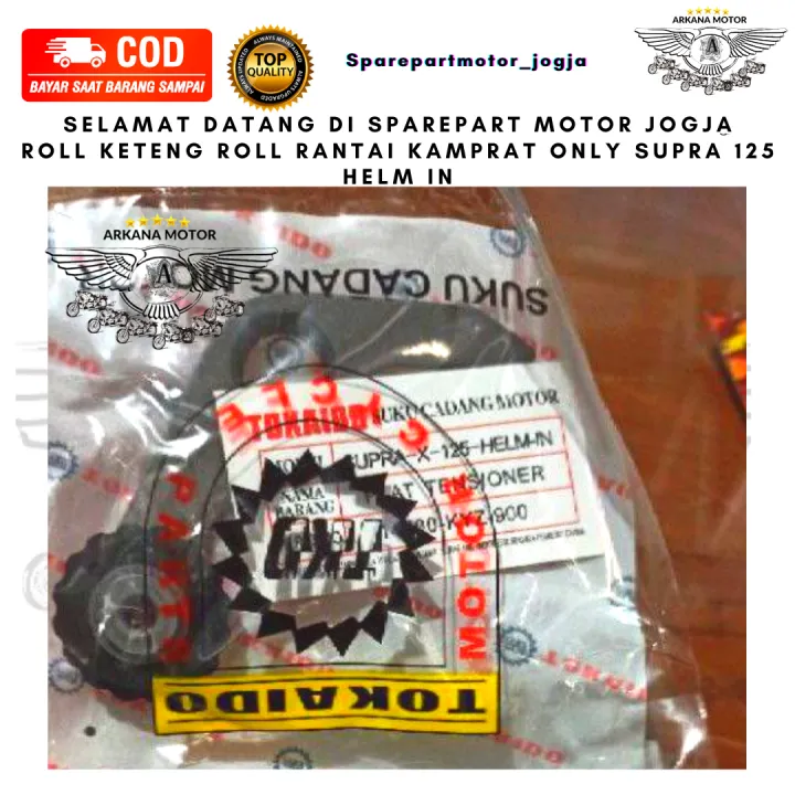 Roll keteng roll rantai kamprat only supra 125 helm in | Lazada Indonesia