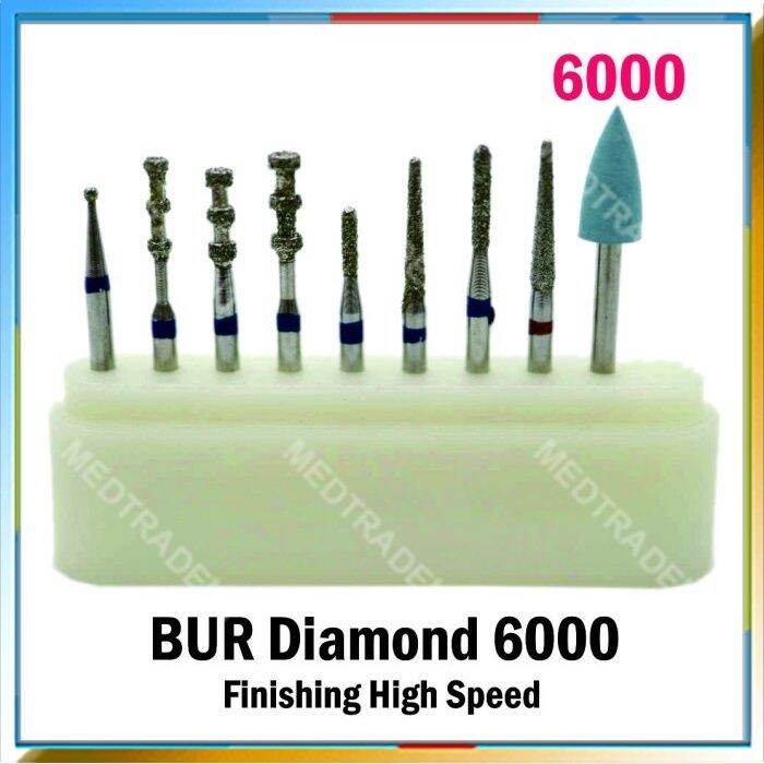 Dental Diamond Bur Endo Akses atau Endo Finishing High Speed 6000 ...
