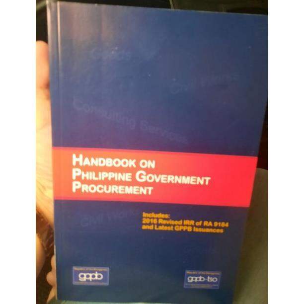 COD Handbook on Philippine Government Procurement Includes 2016 Revised ...