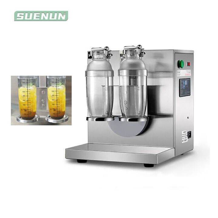 MKCommercial Boba shaker Bubble Tea Shaker Double-head Pearl Milk Tea ...