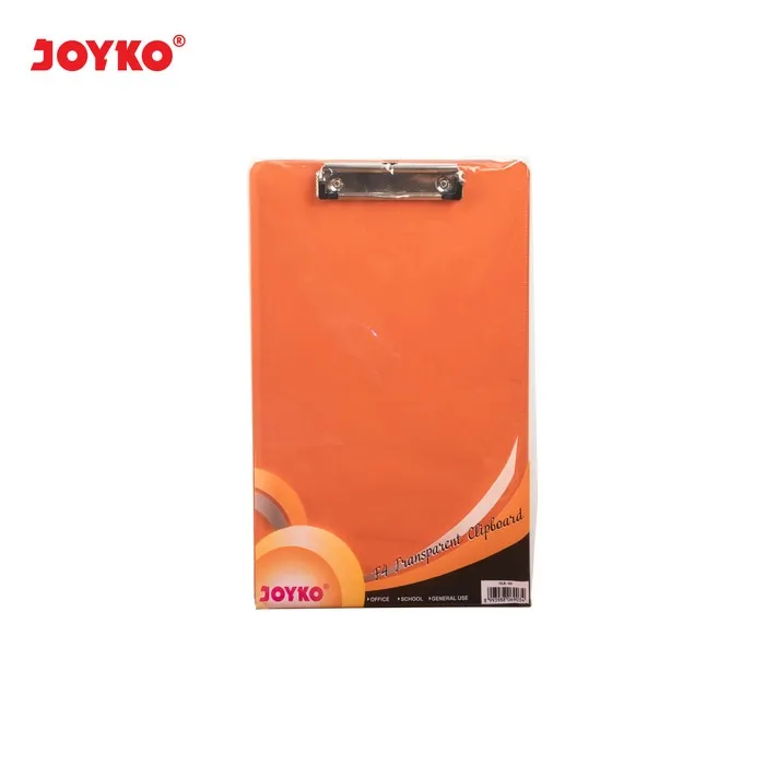 Joyko CLB-63 Papan Dada Ujian Berjalan Transparan Clipboard F4 Clip ...