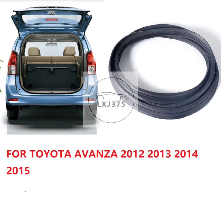 Rear Door Weatherstrip Tailgate Rubber Seal Strip For Toyota AVANZA ...