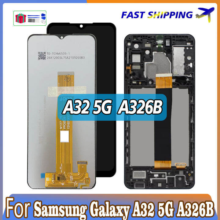 Tested Original For Galaxy A32 5G A326 LCD Display Touch Screen for A32 ...