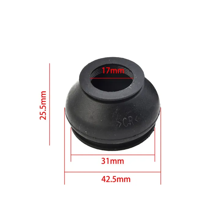 Universal Dust Boot Covers Flexibility Minimizing Wear Rubber Track Rod ...