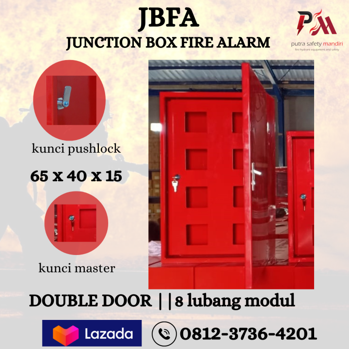BOX FIRE ALARM JUNCTION 8 LUBANG MODUL NOTIFIER KOTAK PANEL SYSTEM ...