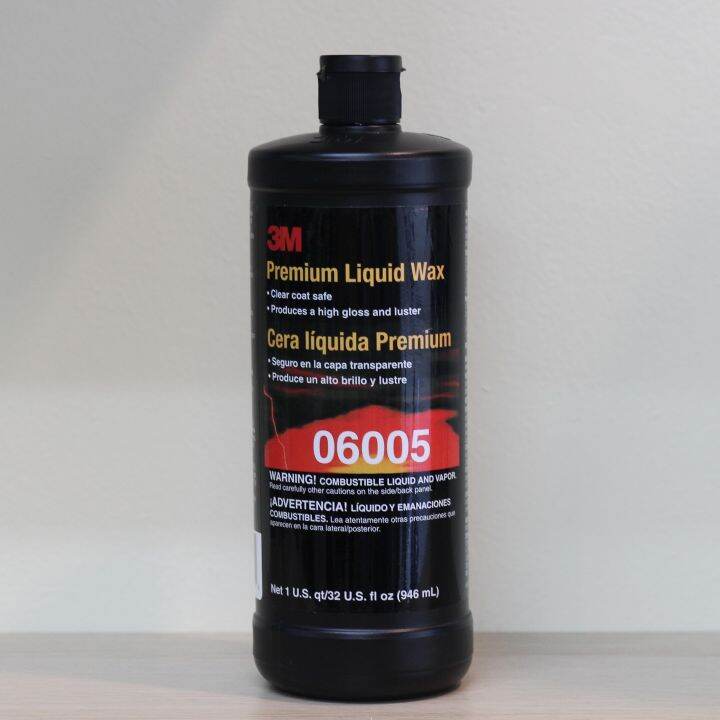 ⚡ของแท้⚡Made in USA.3M 06005 น้ำยาเคลือบรถ พรีเมี่ยม แวกซ์ ขนาด 946 มล. ...