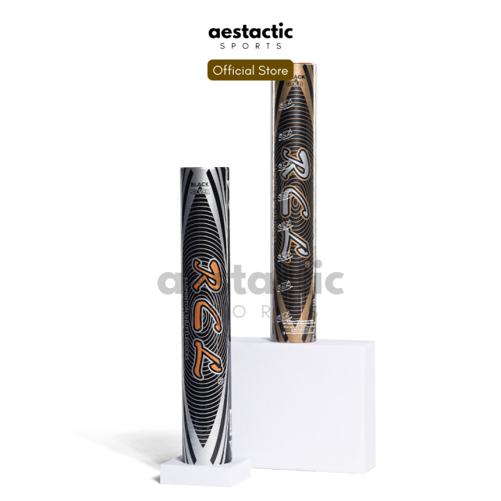 RCL Shuttlecock Black Gold / Black Silver (1 dozen) | Lazada