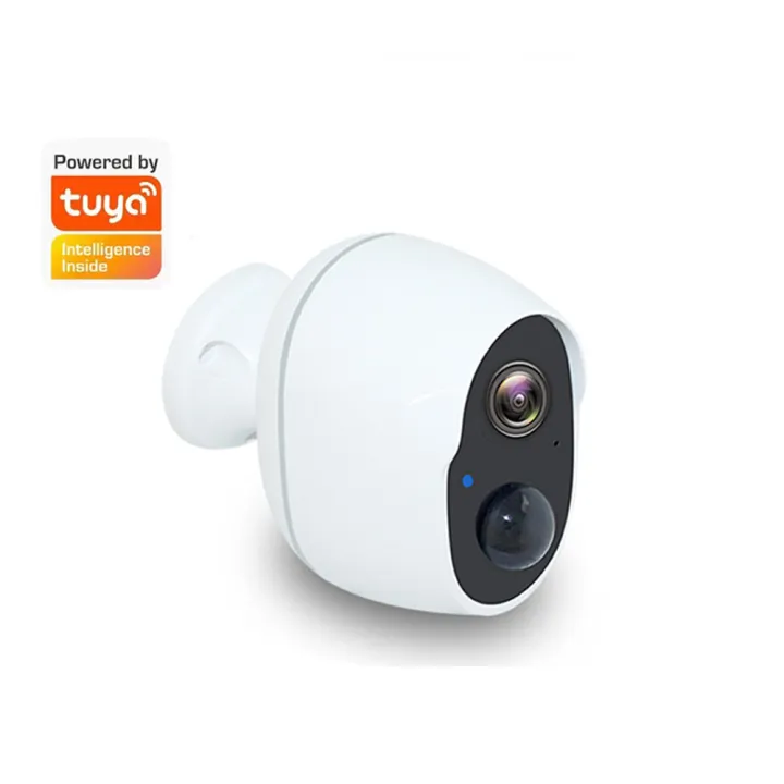 Tuya Smart Life IP WiFi 2MP Battery Camera 6000mAh Rechargeable Battery ...