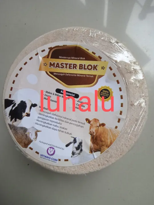 MASTER BLOK - Masternya Mineral Blok Sapi Kambing Domba | Lazada Indonesia