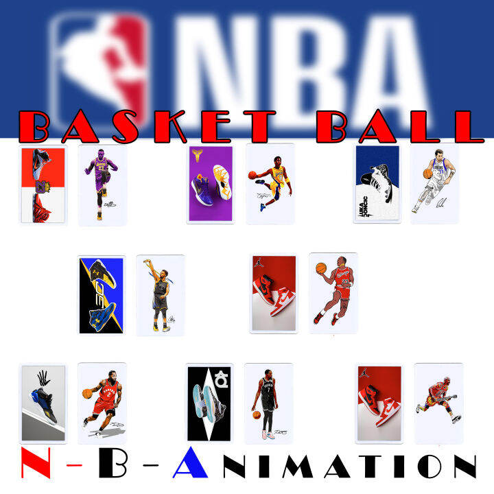 NBA player card animation collectibles ATM size card type shiny and ...