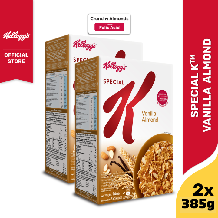 Kellogg's Special K Vanilla Almond Cereal 385g Bundle of 2 | Lazada PH