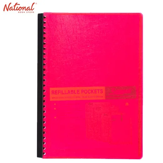 Seagull Clearbook Refillable 8827 Long 20Sheets Red | Lazada PH