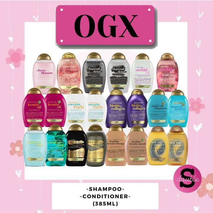 OGX SHAMPOO / CONDITIONER ALL SERIES 385ml | Lazada Singapore