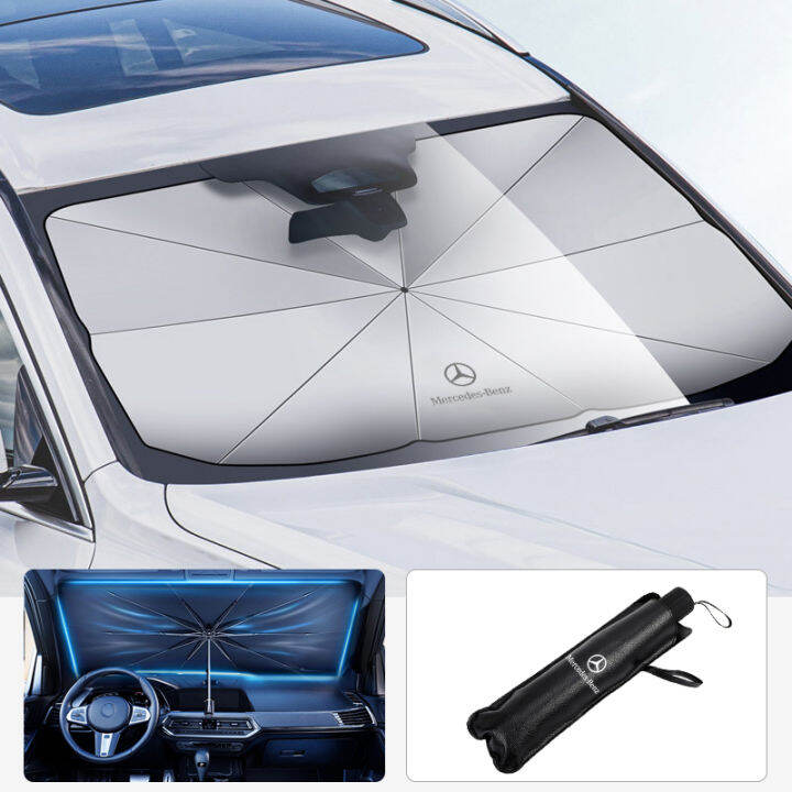 Car Foldable Sun Umbrella Windshield Block Heat UV Sun Shade Umbrella ...