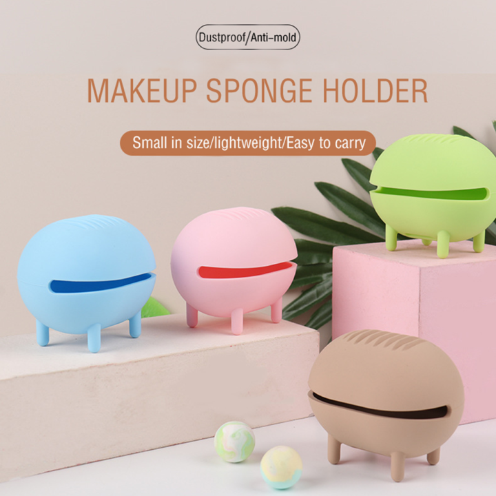 Dryer Cosmetics Sponge Holder Makeup Silicone Makeup Blender Makeup ...